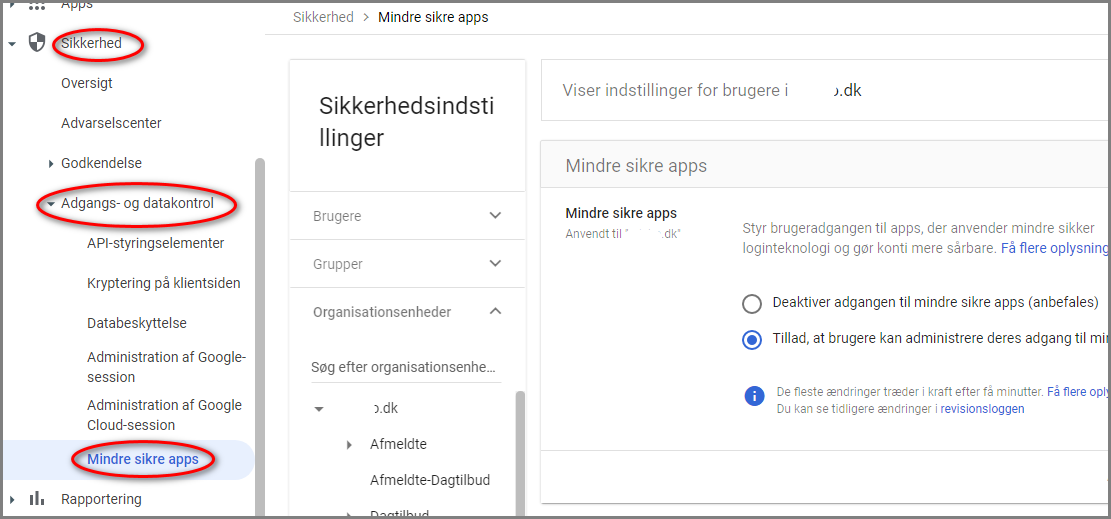 Sikkerhedsanbefalinger - Basis – EasyIQ A/S