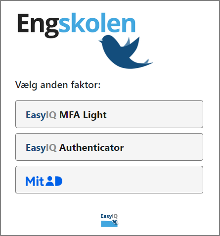 Login direkte med 2-Faktor – EasyIQ A/S
